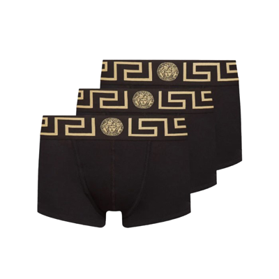 Versace Greca Border Trunks Multicolour Three-pack | ModeSens