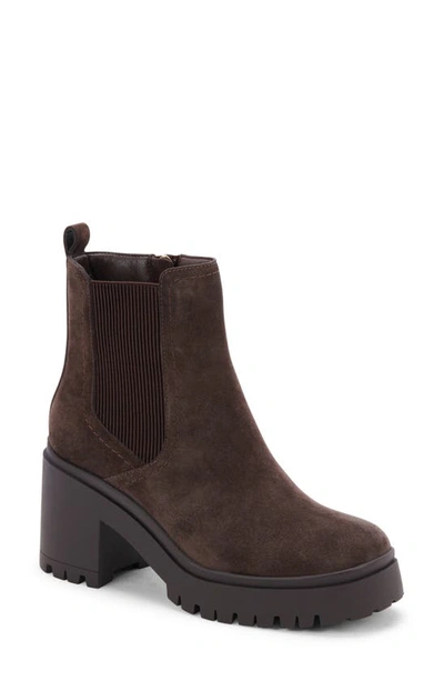 Blondo Raquel Waterproof Boot In Brown Sued | ModeSens