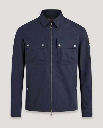 Belstaff Tour Overshirt In Dark Ink | ModeSens