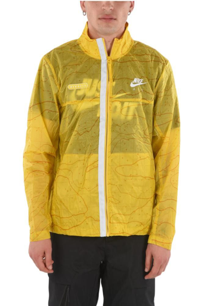 Nike Mens Yellow Other Materials Outerwear Jacket | ModeSens