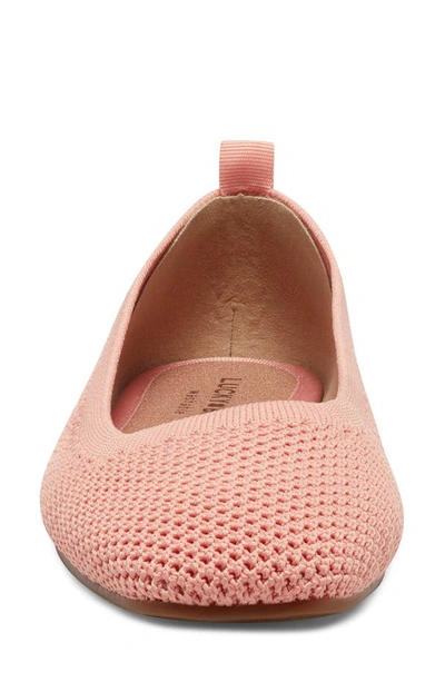 Lucky Brand Daneric Ballet Flat In Canyon Clay Leather | ModeSens