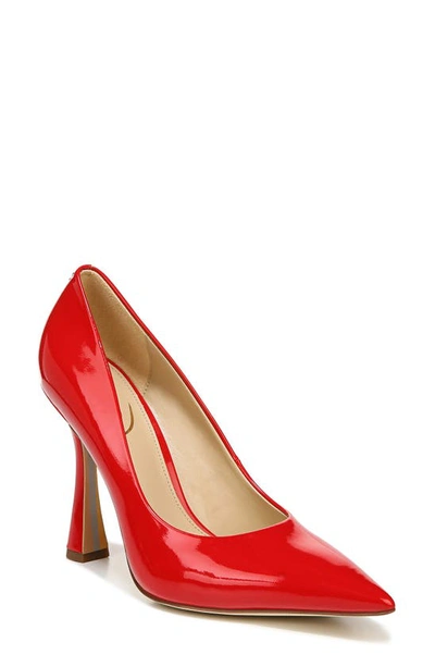 Sam Edelman Women's Antonia Pointed Toe High Heel Pumps In Red | ModeSens