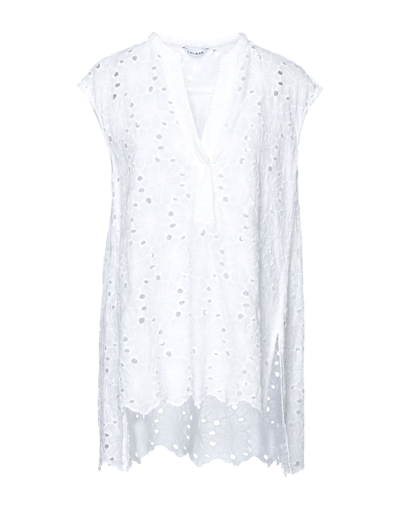 Caliban Blouses In White | ModeSens