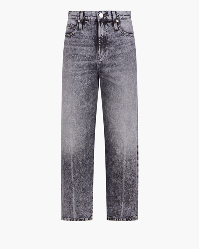 Frame High-rise Barrell Jeans In Kickdrum | ModeSens