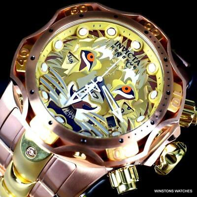 Pre-owned Invicta Venom Gen Iii Lion Rose Gold Tone Swiss Mvt ...