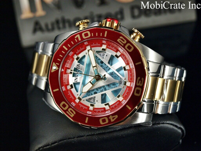 Pre-owned Invicta Men's 48mm Limited Ed. Marvel Iron Man Chronograph ...