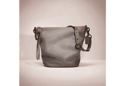 Coach Restored Duffle With Rivets In Black Copper/heather Grey | ModeSens