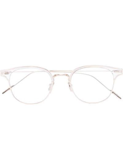 Gentle Monster Silver-tone Alio X C1 Round Optical Glasses In Neutrals ...