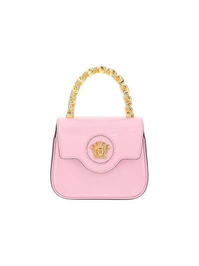 Versace Shoulder Bag In Light Pink/oro | ModeSens