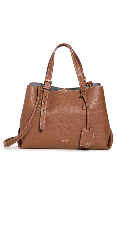 Oroton Margot Mini Day Bag In Whiskey | ModeSens