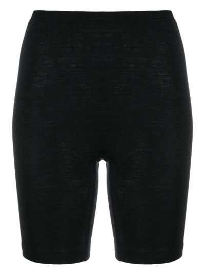 Hanro Fine-knit High-waist Briefs In Black | ModeSens