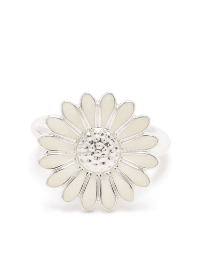 Georg Jensen Small Daisy Ear Cuff In Metallic | ModeSens