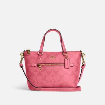 Coach Outlet Mini Gallery Crossbody In Signature Canvas In Multi | ModeSens