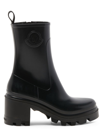 Moncler Loftgrip Rain Boots In Black | ModeSens