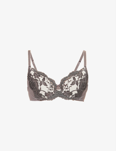 Wacoal Florilege Underwire Stretch-woven Bra | ModeSens