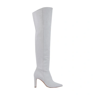 Iro Chara Thigh-high Boots In Ecru | ModeSens