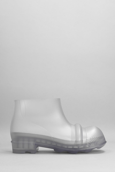 Loewe Ankle Boots In Transparent Rubber/plasic | ModeSens