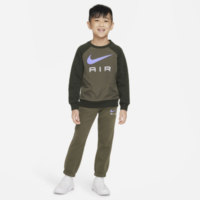 Nike Little Kids' Air Crew Set In Medium Olive | ModeSens