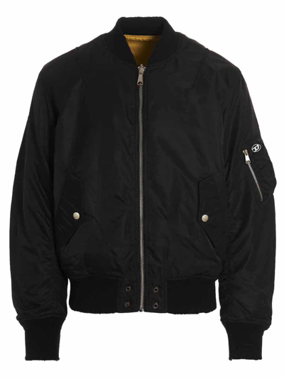 Diesel Fighters Reversible Bomber Jacket. In Black | ModeSens