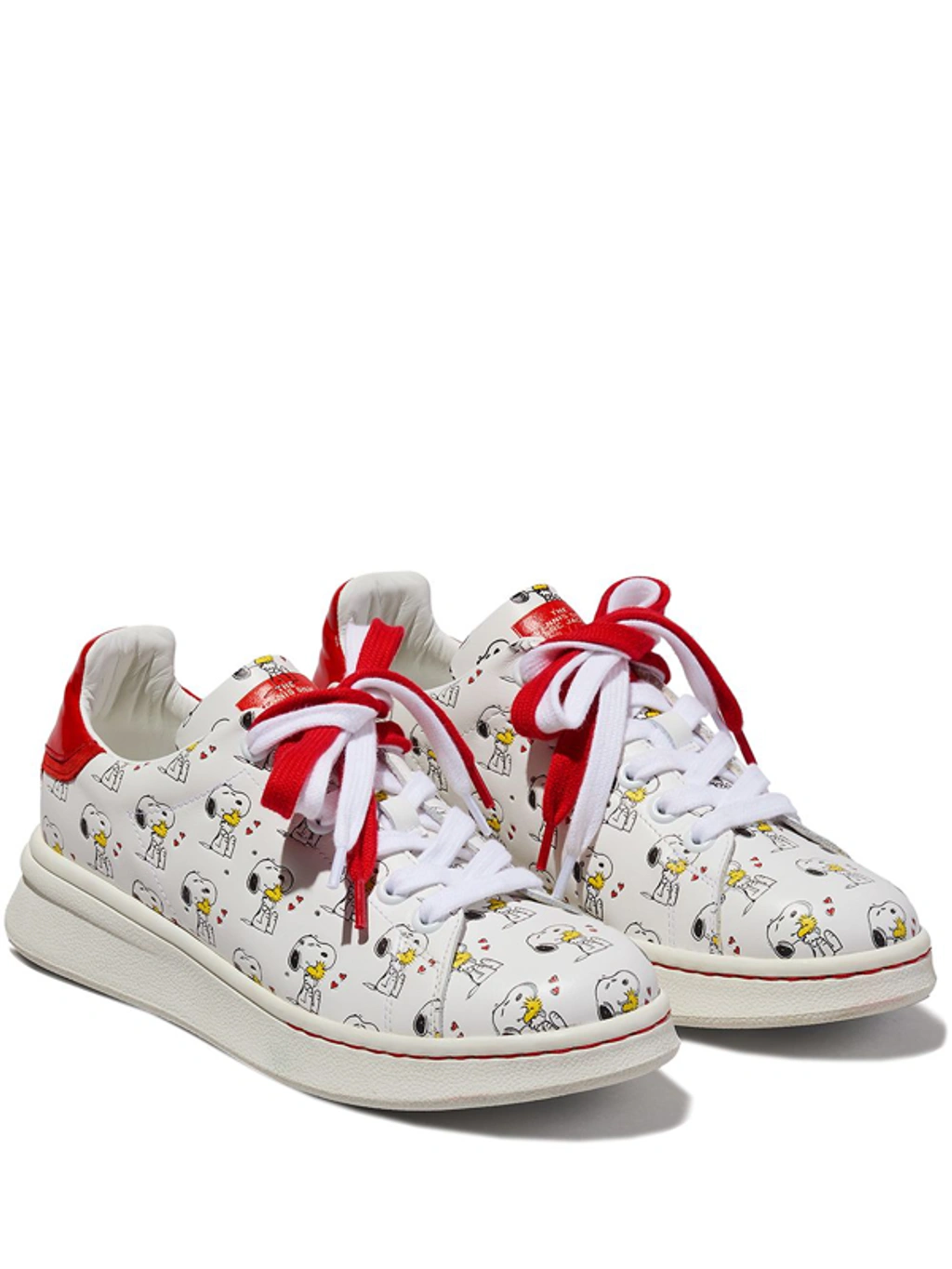 Marc Jacobs Peanuts X The Tennis Shoe Snoopy And Woodstock In White ...