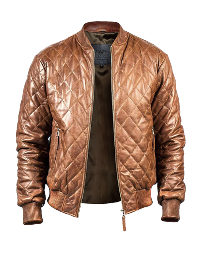 Cuir Dimitri Leather Jackets Franky Men's Leather Jacket In Cognac ...