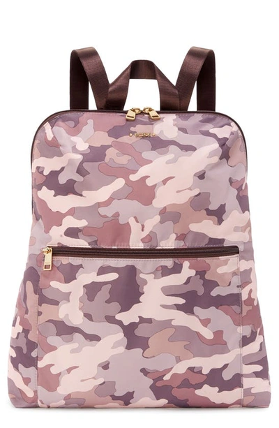 Tumi Just In Case Foldable Camo Backpack In Camouflage Pink | ModeSens