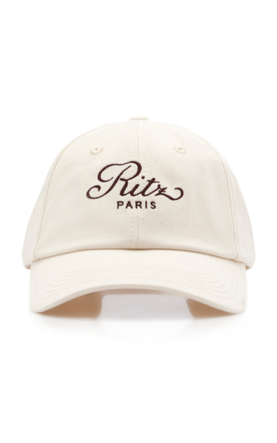 Frame Women's X Ritz Paris Cotton Baseball Cap In Red,neutral | ModeSens