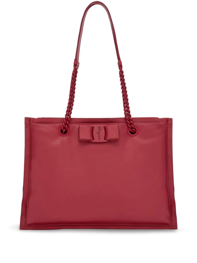 Ferragamo Viva Bow Tote Bag In White | ModeSens Ferragamo Viva Bow Tote Bag In White | ModeSens