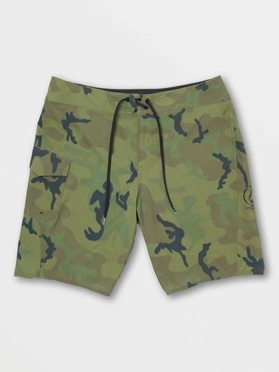 Volcom Manic 2 Trunks - Green Combo | ModeSens