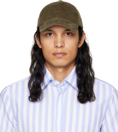 Hugo Boss Green Logo Cap In 308 Dark Green | ModeSens