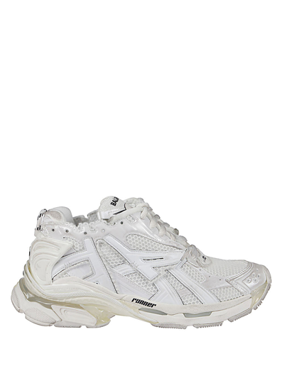 Balenciaga Runner Low-top Sneakers Dirty In White | ModeSens