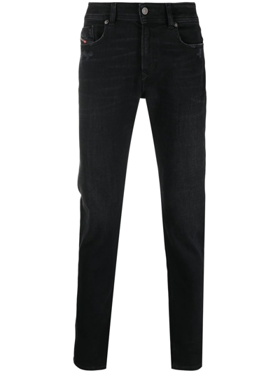 Diesel Skinny Low-rise Jeans In Black | ModeSens