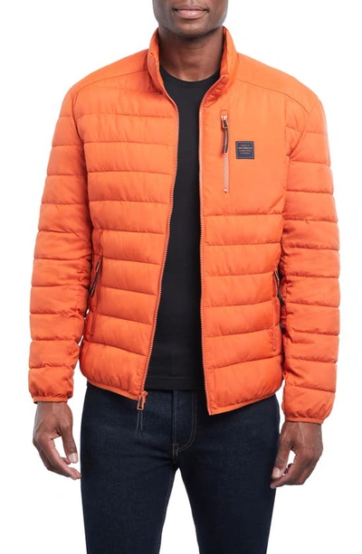 Lucky Brand Clarkson Water-resistant Packable Puffer Jacket In Flame ...