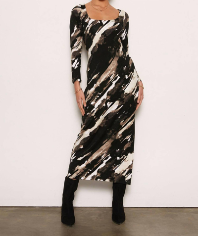 Tart Collections Natalia Dress In Bias Watercolor In Multi | ModeSens