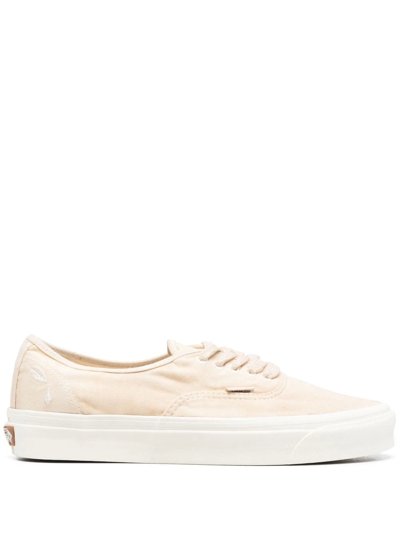 Vans Authentic Lace Up Sneakers In Nude Modesens