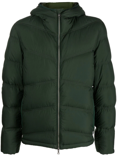 Orlebar Brown Karoo Quilted Padded Shell Hooded Jacket In Bristlecone ...