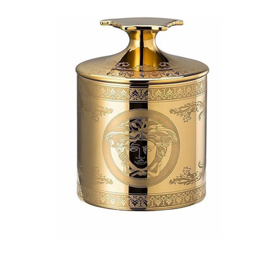 Versace Gold-tone Medusa Candle | ModeSens