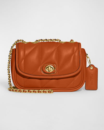Coach Madison Pillow Quilted Shoulder Bag In Canyon | ModeSens