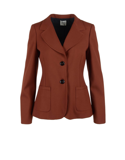 Attic And Barn Coats & Jackets Women's Rust Blazer | ModeSens