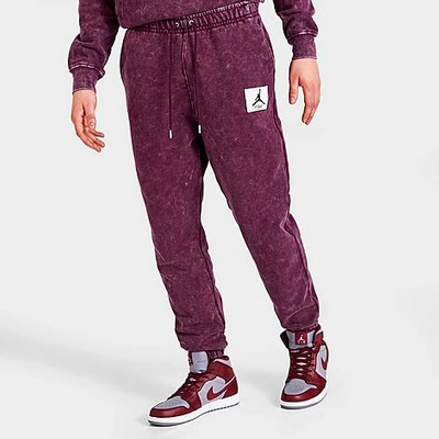Nike Jordan Men's Essential Flight Statement Fleece Pants In Cherrywood ...