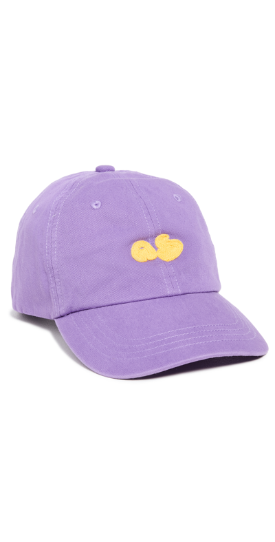 Acne Studios Logo Baseball Cap In Purple | ModeSens