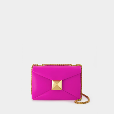 Valentino Garavani Tasche One Stud Mini Top Handle Aus Rosafarbenem ...