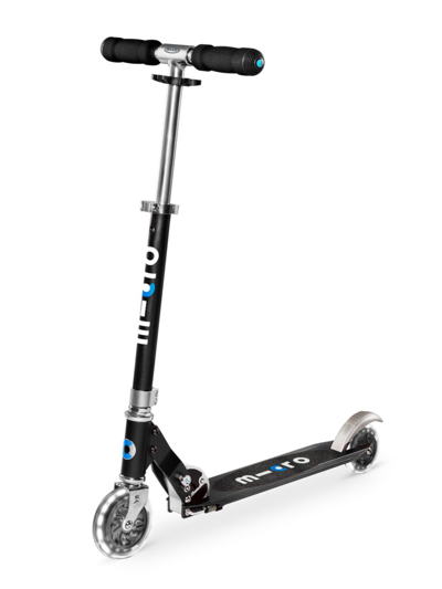 Micro Kickboard Kid's Sprite Led Light-up Scooter In Black | ModeSens