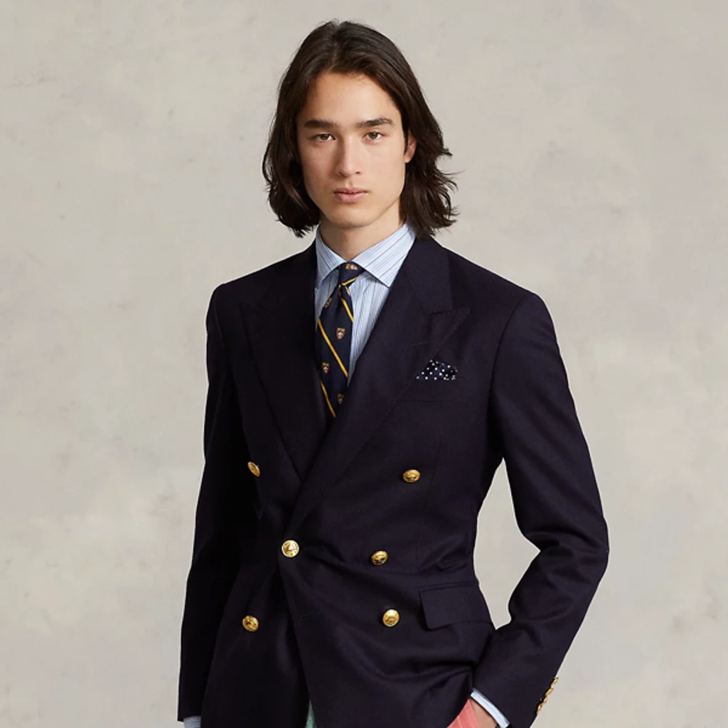 Polo Ralph Lauren The Iconic Doeskin Blazer In Navy | ModeSens