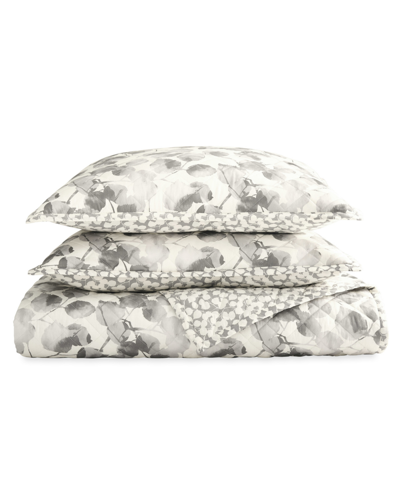 Scott Living Sonora 3-piece Quilt Set, King In Gray | ModeSens