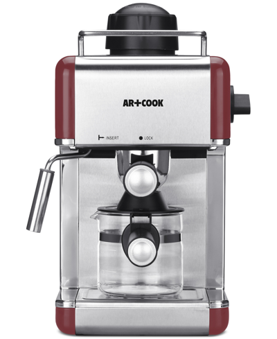 Art & Cook Espresso Coffee Machine In Red | ModeSens