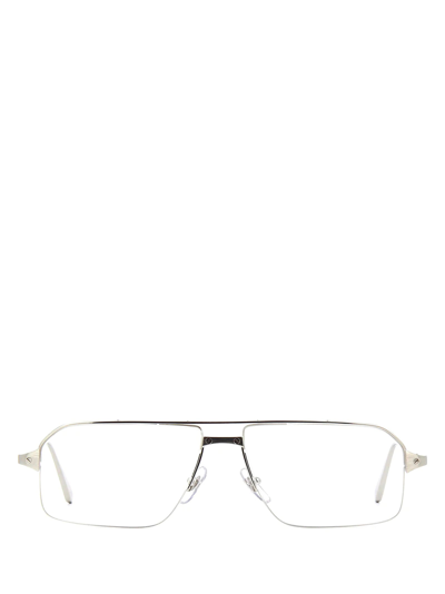 Cartier Eyeglasses In Silver | ModeSens