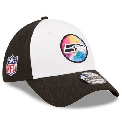 New Era White/black Seattle Seahawks 2022 Nfl Crucial Catch 39thirty ...