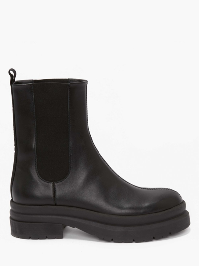 Jw Anderson Leather Chelsea Boots In Black | ModeSens