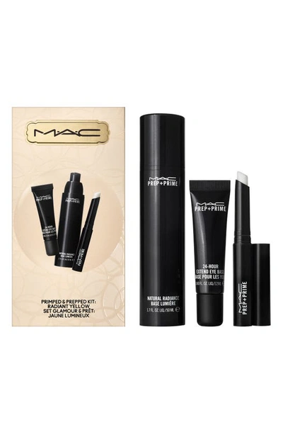 Mac Cosmetics Primped & Prepped Primer Kit In Radiant Yellow | ModeSens